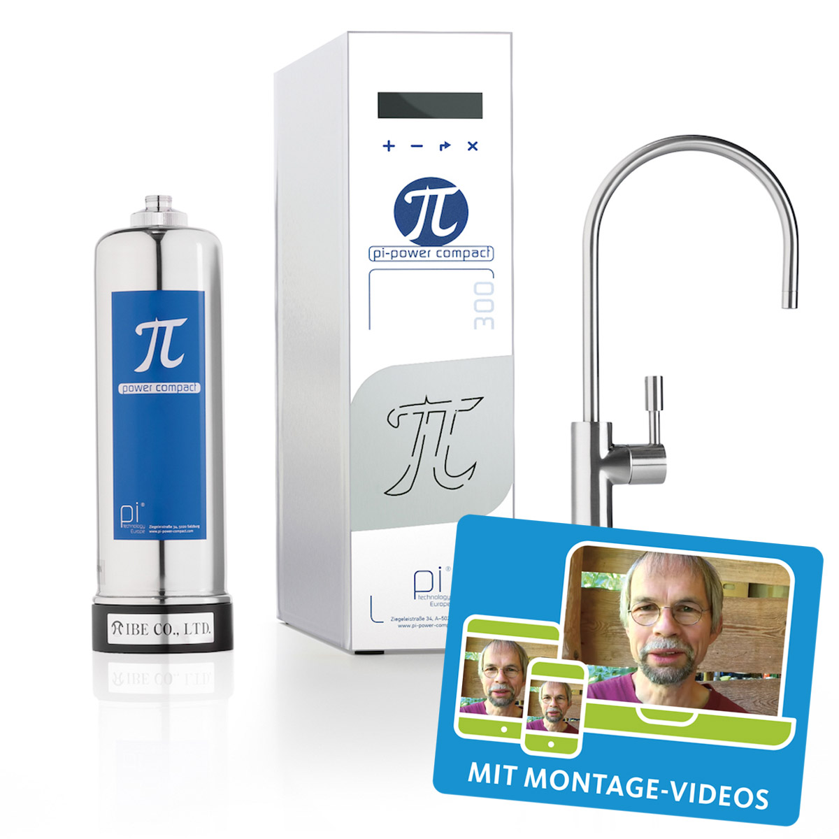 PI Power® Compact UrlaubsSet - Lebendiges Trinkwasser Shop