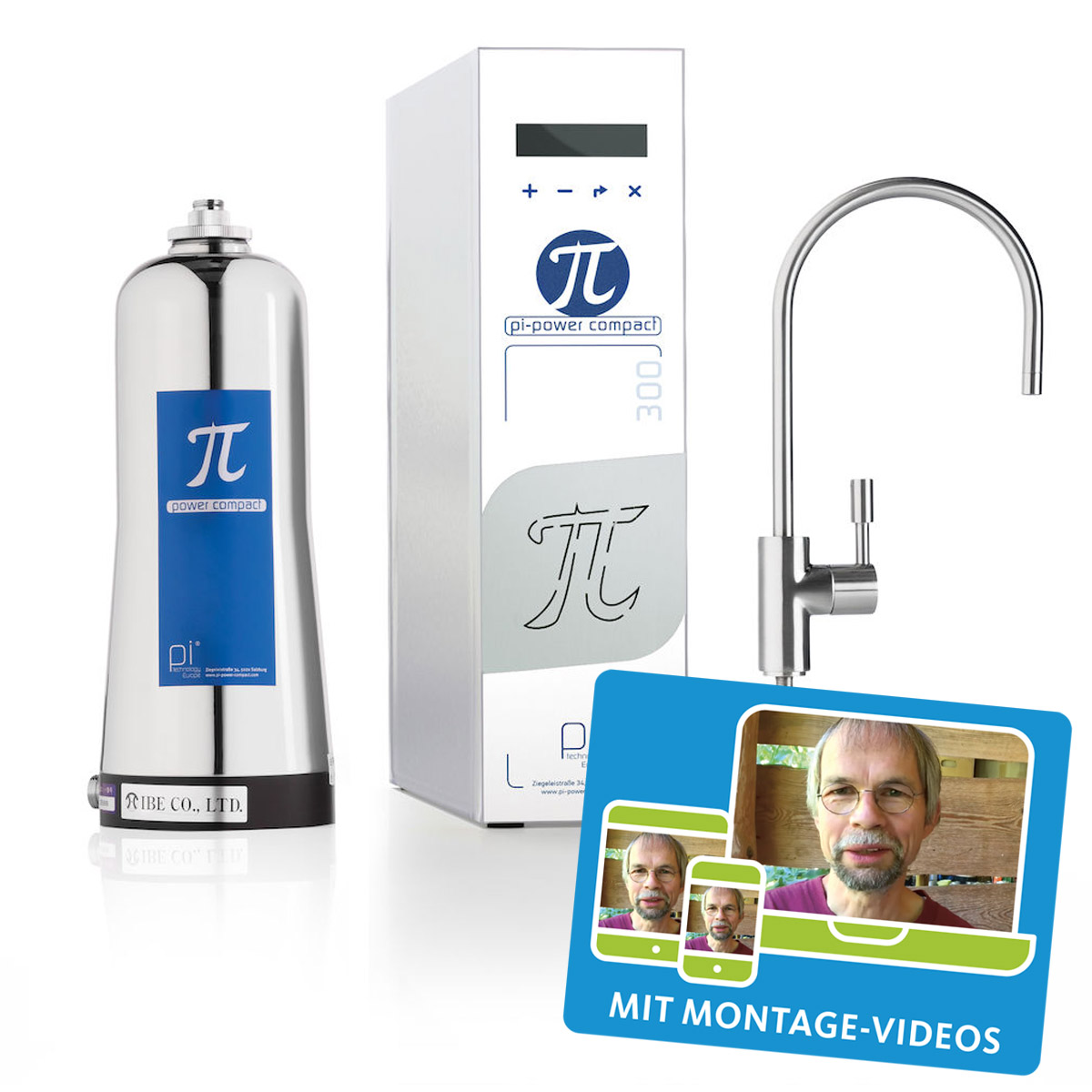 PI Power® Compact UrlaubsSet - Lebendiges Trinkwasser Shop